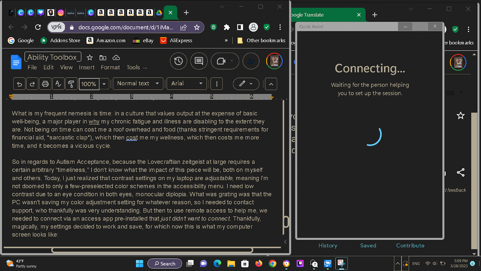 The [in]Visibility of [in]Accessibility - The Ability Toolbox