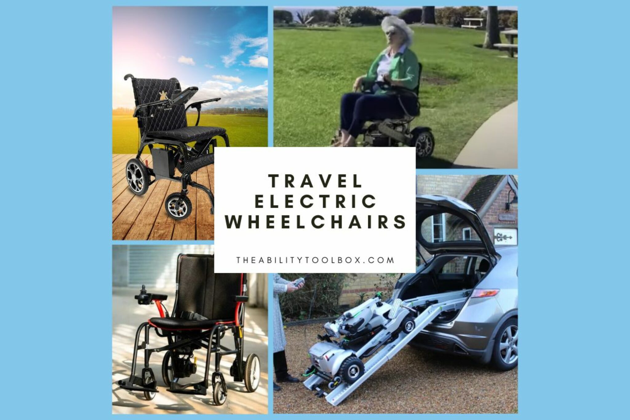 The Lightest Folding Electric Wheelchair for Travel - The Ability Toolbox